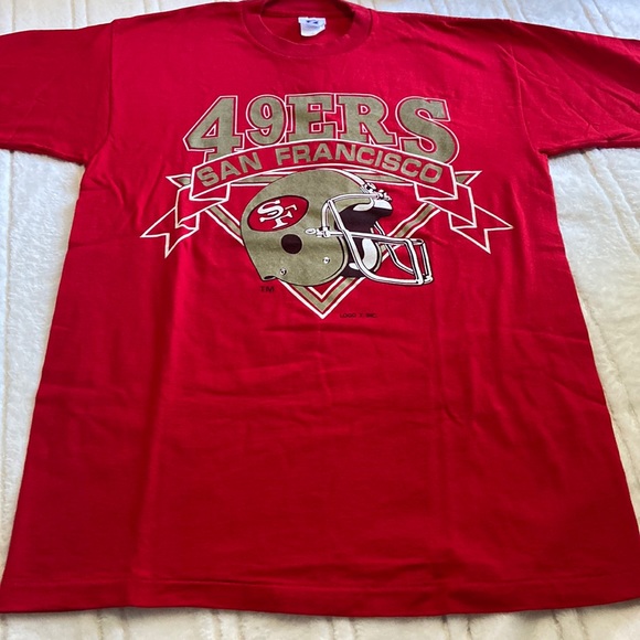 LOGO 7 | Shirts | Vintage Single Stitch San A Francisco 49ers Logo 7 ...